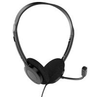 China JTY-65 Lightweight Wired Headset with Adjustable Microphone and Dual Plug Options for Online Classes and Call Centers for sale