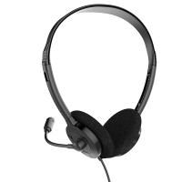 China JTY-65 Lightweight Wired Headset with Adjustable Microphone and Dual Plug Options for Online Classes and Call Centers for sale
