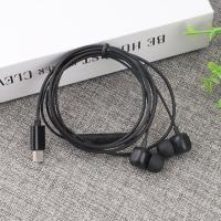 China 005E USB Type-C Wired In-Ear Earphones with Microphone & Volume Control, Stereo Sound Wired Headphones, Noise Isolating Earbuds for Type-C Android Phones, Laptops for sale
