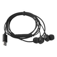 China 005E USB Type-C Wired In-Ear Earphones with Microphone & Volume Control, Stereo Sound Wired Headphones, Noise Isolating Earbuds for Type-C Android Phones, Laptops for sale