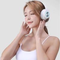 China B39 RGB Light Over-Ear Bluetooth Headphones, 3 Modes Wireless/TF Card/Wired Stereo Gaming Headset with Built-in Mic for PC Phone for sale