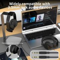 China S7 3.5mm Wired Over-Ear Headset with Inline Microphone, Stereo Wired Headphones for PC Laptop Online Class Gaming Video Call for sale