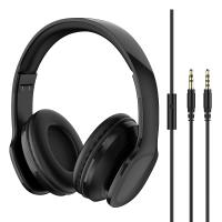 China S7 3.5mm Wired Over-Ear Headset with Inline Microphone, Stereo Wired Headphones for PC Laptop Online Class Gaming Video Call for sale