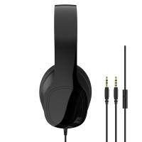 China S7 3.5mm Wired Over-Ear Headset with Inline Microphone, Stereo Wired Headphones for PC Laptop Online Class Gaming Video Call for sale