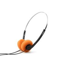 China JTY-F003 Retro Wired On-Ear Headphones, 3.5mm L-Shaped Jack Lightweight Thin Headband Stereo Headset for Walkman, MP3 Player, Classic Vintage Foam Ear Cushions, 2 Colors Optional for sale