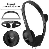 China JTY-900 Mono Call Center Headset with Mic, 3 Connection Options USB USB-C 3.5mm Wired Office Headphones for Computer Online Meeting for sale