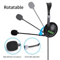 China JTY-440 Wired On-Ear Headset with Microphone, Multi Interface USB / Type-C / 3.5mm Dual Plugs Lightweight Headphones, Volume Control, for PC Laptop Call Center Online Class Office for sale