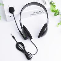 China JTY-440 Wired On-Ear Headset with Microphone, Multi Interface USB / Type-C / 3.5mm Dual Plugs Lightweight Headphones, Volume Control, for PC Laptop Call Center Online Class Office for sale