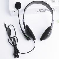 China JTY-440 Wired On-Ear Headset with Microphone, Multi Interface USB / Type-C / 3.5mm Dual Plugs Lightweight Headphones, Volume Control, for PC Laptop Call Center Online Class Office for sale