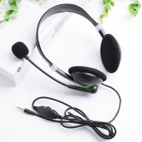 China JTY-440 Wired On-Ear Headset with Microphone, Multi Interface USB / Type-C / 3.5mm Dual Plugs Lightweight Headphones, Volume Control, for PC Laptop Call Center Online Class Office for sale