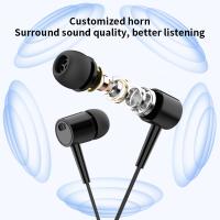 China 23E Colorful 3.5mm Wired In-Ear Earphones with Microphone, Multi Color Stereo Earbuds, Inline Control for Phone, Laptop, MP3, School Classroom for sale
