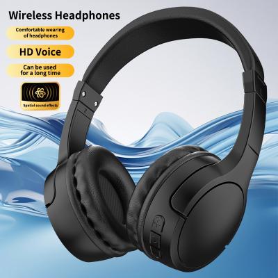 China JTY-60 Wireless Bluetooth Over-Ear Headphones with Built-in Mic, Foldable Stereo Headset, Soft Earpads for Music, Gaming, Online Class for sale