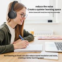 China JTY-60 Wireless Bluetooth Over-Ear Headphones with Built-in Mic, Foldable Stereo Headset, Soft Earpads for Music, Gaming, Online Class for sale