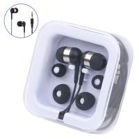 China JTY-300 3.5mm Wired In-Ear Earbuds, Stereo Sound Headphones with Portable Storage Case & Extra Replacement Ear Tips, Universal Wired Earphones for Laptop, Tablet, MP3 Player for sale