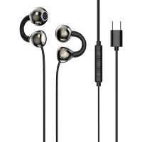 China Ear clip 01 Open Ear Wired Earbuds 3.5mm Jack, Over Ear Hook Headphones with Inline Mic & Volume Control, Non-in-ear Comfort Earphones for Phone Laptop, Support OEM ODM Customization for sale