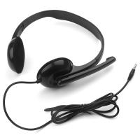 China JTY-469 Wired Stereo Headset with Noise Cancelling Microphone, Over Ear PC Headphone with Inline Control, Multiple Connectors Optional, Support OEM ODM Customization for Office & Online Class for sale