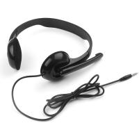 China JTY-469 Wired Stereo Headset with Noise Cancelling Microphone, Over Ear PC Headphone with Inline Control, Multiple Connectors Optional, Support OEM ODM Customization for Office & Online Class for sale