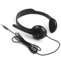China JTY-469 Wired Stereo Headset with Noise Cancelling Microphone, Over Ear PC Headphone with Inline Control, Multiple Connectors Optional, Support OEM ODM Customization for Office & Online Class for sale
