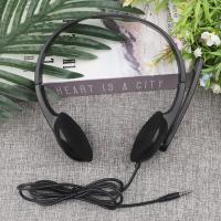 China JTY-469 Wired Stereo Headset with Noise Cancelling Microphone, Over Ear PC Headphone with Inline Control, Multiple Connectors Optional, Support OEM ODM Customization for Office & Online Class for sale