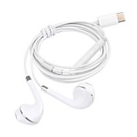 China JTY-PG01 Wired In-ear Earphones with Microphone, Stereo Half Earbud Headset, 3.5mm Jack & Type-C Optional, Inline Volume Control for Phone Laptop Music & Calls for sale