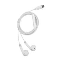 China JTY-PG02 Wired Earbuds with Microphone, In-ear Stereo Earphones, Type-C & 3.5mm Audio Plug Available, Corded Headset with Remote Control for Smartphones Tablets PC Video Calls for sale