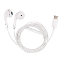 China JTY-03 Metallic Accent Wired Earphones, Semi In-ear Stereo Earbuds with Inline Mic, 3.5mm Jack & Type-C Plug Options, Corded Headset with Volume Control for Mobile & Laptop for sale
