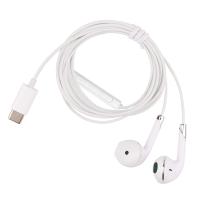 China JTY-03 Metallic Accent Wired Earphones, Semi In-ear Stereo Earbuds with Inline Mic, 3.5mm Jack & Type-C Plug Options, Corded Headset with Volume Control for Mobile & Laptop for sale