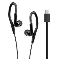 China Ear hanging headphones 001 Over Ear Hook Wired In-ear Earphones, Sports Secure Fit Earbuds, L-shaped 3.5mm / Type-C Plug Optional, Sweatproof Corded Headset for Running Gym Workout for sale