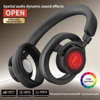 China GR900 Open-ear Overhead Headphones, Wireless Spatial Audio Headset with 360° Surround Sound, HDT Directional Sound Transmission, Lightweight Open Ear Headphones for Daily & Gaming for sale