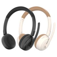 China JTY-G3 ANC Wireless Over Ear Headset with Detachable Mic, 0.038s Ultra Low Latency Bluetooth Headphones, 45H Playtime & USB Transmitter for Gaming & Office Calls for sale