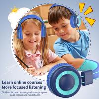 China JTY-G2 Foldable Wired Over Ear Headphones with Inline Mic, Adjustable Lightweight Corded Headset, 3.5mm / Type-C Plug Optional, Soft Cushion Headphones for Music, Study & Video Calls for sale