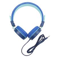 China JTY-G2 Foldable Wired Over Ear Headphones with Inline Mic, Adjustable Lightweight Corded Headset, 3.5mm / Type-C Plug Optional, Soft Cushion Headphones for Music, Study & Video Calls for sale