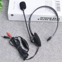 China JTY-900 3.5mm Monaural Headset with Microphone, Wired Single Ear Headphone, Lightweight Call Center Headset with Inline Control for PC Laptop Phone Office Conference for sale