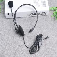 China JTY-900 3.5mm Monaural Headset with Microphone, Wired Single Ear Headphone, Lightweight Call Center Headset with Inline Control for PC Laptop Phone Office Conference for sale