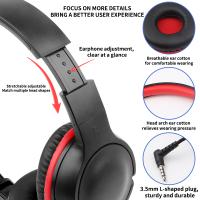 China JTY-510 Wired Over-Ear Headphones with Microphone, Foldable Kids Headset with Inline Control, Stereo Lightweight Headphones for School Online Learning for sale