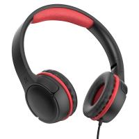 China JTY-510 Wired Over-Ear Headphones with Microphone, Foldable Kids Headset with Inline Control, Stereo Lightweight Headphones for School Online Learning for sale
