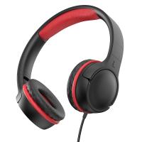 China JTY-510 Wired Over-Ear Headphones with Microphone, Foldable Kids Headset with Inline Control, Stereo Lightweight Headphones for School Online Learning for sale