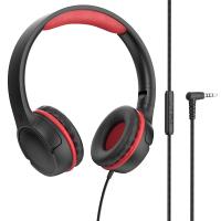 China JTY-510 Wired Over-Ear Headphones with Microphone, Foldable Kids Headset with Inline Control, Stereo Lightweight Headphones for School Online Learning for sale