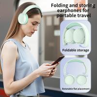 China JTY-118 Wireless Bluetooth Over Ear Headphones, 40mm Driver Stereo Headset, Long Battery Life Comfort Padded Headphones for Music Gaming Travel for sale