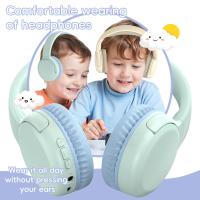 China JTY-118 Wireless Bluetooth Over Ear Headphones, 40mm Driver Stereo Headset, Long Battery Life Comfort Padded Headphones for Music Gaming Travel for sale