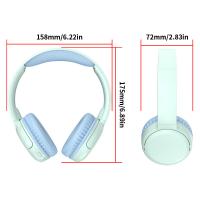 China JTY-118 Wireless Bluetooth Over Ear Headphones, 40mm Driver Stereo Headset, Long Battery Life Comfort Padded Headphones for Music Gaming Travel for sale
