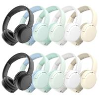 China JTY-118 Wireless Bluetooth Over Ear Headphones, 40mm Driver Stereo Headset, Long Battery Life Comfort Padded Headphones for Music Gaming Travel for sale