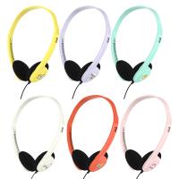 China JTY-857IP BEERUS Licensed Kids Wired Headphones, 3.5mm Over Ear Lightweight Headset, Cute Cartoon Headphones for School Online Learning for sale