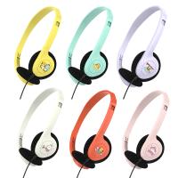 China JTY-857IP BEERUS Licensed Kids Wired Headphones, 3.5mm Over Ear Lightweight Headset, Cute Cartoon Headphones for School Online Learning for sale
