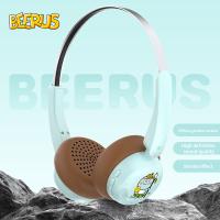 China GR50 BEERUS Customizable Bluetooth Headphones, Licensed Cute Cartoon IP Pattern Over-Ear Wireless Headset, Multiple Custom Colors for Gifts & Daily Use for sale