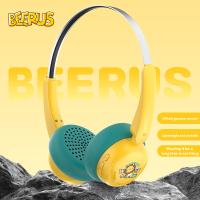 China GR50 BEERUS Customizable Bluetooth Headphones, Licensed Cute Cartoon IP Pattern Over-Ear Wireless Headset, Multiple Custom Colors for Gifts & Daily Use for sale