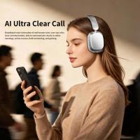 China JTY-36 Over-Ear Bluetooth Headphones with Detachable Dual Battery, HiFi Lossless Sound Wireless Headset, AI Clear Call & Low Latency for Gaming Meeting for sale