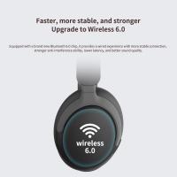China JTY-R2 ANC Over-Ear Bluetooth 6.0 Headphones, Swappable Battery Compliant with EU Battery Regulation, 40mm Dynamic Driver Foldable Wireless Headset for sale
