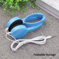 China JTY-716 3.5mm Wired Foldable On-Ear Headphones, Adjustable Lightweight Stereo Headset for Kids School Classroom, Multi Color Options for Bulk Purchase for sale