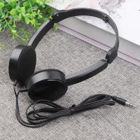 China JTY-716 3.5mm Wired Foldable On-Ear Headphones, Adjustable Lightweight Stereo Headset for Kids School Classroom, Multi Color Options for Bulk Purchase for sale